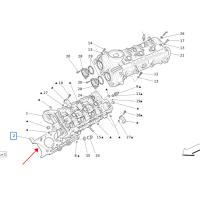 China For Maserati Ghibli Levante Left Cylinder Gaskets OEM 324017 for sale
