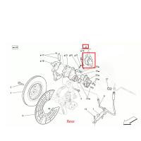 China For Maserati Levante 3.0T Brake System Rear Brake Pad Set OEM 673004626 673012302 for sale