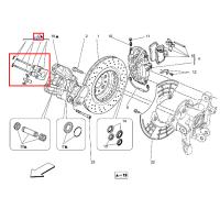China For Maserati Ghibli Rear Brake Pad Set OEM 673007248 for sale