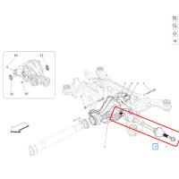China For Maserati Levante 3.0T 2016 Present Rear Left/Right Drive Shaft Axle OEM 670032036 for sale