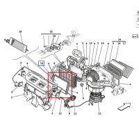 China For Maserati Quattroporte Ghibli M156 3.0 TDS V6 Auto Car Heater OEM 673000093 673000094 for sale