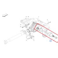 China For Maserati Ghibli Quattroporte 3.0T 2014 Rear Left Drive Shaft Axle OEM 670104207 for sale