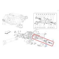 China For Maserati Quattroporte M139 2008-2012 Rear Left/Right Drive Shaft Axle OEM 270625 for sale