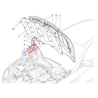 China For Maserati Ghibli Levante Quattroporte Right Hood Hinges Machine Cover Hinge OEM 670001872 for sale