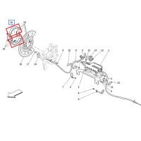 China For Maserati Ghibli Quattroporte (2014-2016) Parking Hand Brake Shoes OEM 673000035 for sale