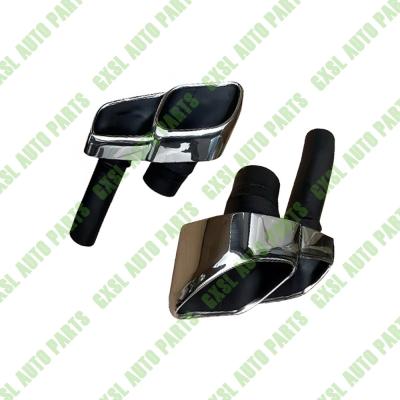China For Maserati Quattroporte 3.0 V6 Exhaust Pipe Round Port Modified 3.8 V8 Square Stainless Steel Four Outlet Throat for sale