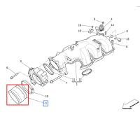 China For Maserati Levante Quattroport Ghibli 3.0L V6 Intake Manifold Spacer OEM 304167 for sale