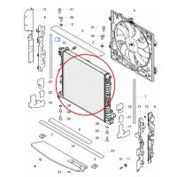 China For Bentley Mulsanne 2011-2021 Radiator Water Tank OEM 3Y0121254A for sale
