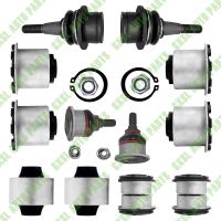 China 14PCS For Aston Martin Front Upper Lower Control Arm Bushing Ball Joint Kit OEM 8D333084AC 4G433084BE 6G333084AB 8D333091AC 4G433091BE 6G333091AB 4G433A052BE 8D333A052AC 4G433A053BF 8D333A053AC for sale