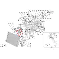 China For Maserati Ghibli Levante Quattroporte Auto Parts Thermostat Assembly OEM 330424 323056 for sale
