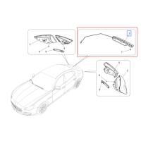 China For Maserati Ghibli Quattroporte 2014-2020 M156 High Mounted Brake Light OEM 670008130 for sale