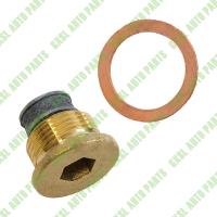 China For Maserati Quattroporte GT GC Ghibli Levante Oil Drain Plug & Gasket OEM 10261860 104280 for sale