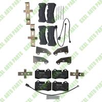 China For Maserati Quattroporte GranTurismo GC 4.7L Front & Rear Brake Pad kit OEM 673010323 673010328 673012040 673012044 for sale