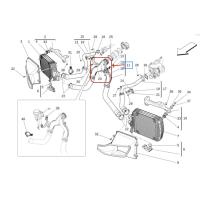 China For Maserati Levante 2017-2021 Petrol Air Intake Tube Hose Pipe OEM 670032054 for sale