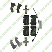 China For Maserati Quattroporte GranTurismo GT Rear Brake Pads Kit OEM 673010323 673012040 for sale