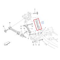 China For Maserati Ghibli Quattroporte 2014+ Rear Control Arms OEM 670007251 670007252 for sale