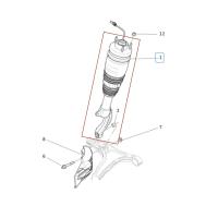 China For Maserati Levante 2017-2020 Left & Right Front Shock Absorber OEM 670106260 670100717 670100718 670106262 for sale