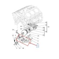 China For Maserati Ghibli Levante Quattroporte M156 M157 M161 Oil Pump Assembly OEM 853065 276007 829830 for sale