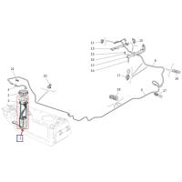 China For Maserati Quattroporte M139 Granturismo GT GranCabrio 2007-2016 Electric Fuel Pump OEM 214369 for sale