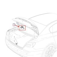 China For Maserati Ghibli 2014-2017 Rear Luggage Compartment Lock Trunk Lid Latch Lock Actuator OEM 670154980 675000646 675000539 for sale