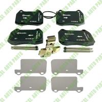 China For Maserati GranTurismo Quattroporte (2003-2007) 4.2L Front Brake Pads Kit OEM 673010321 673012042 for sale