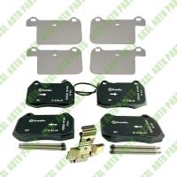 China For Maserati GranTurismo Quattroporte (2003-2007) 4.2L Front Brake Pads Kit OEM 673010321 673012042 for sale