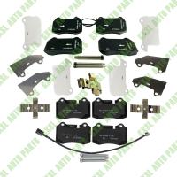 China For Maserati GranTurismo, Quattroporte 4.2L Front & Rear Brake Pads Kit OEM 673010321 673012040 673012042 for sale