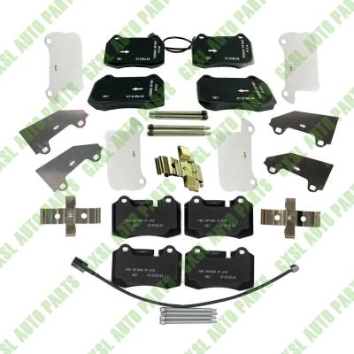 China For Maserati GranTurismo, Quattroporte 4.2L Front & Rear Brake Pads Kit OEM 673010321 673012040 673012042 for sale