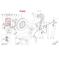 China For Maserati Levante (2017+) Front & Rear Brake Pads Set OEM 673004427 673004626 673011564 673012302 for sale