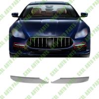 China For Maserati Quattroporte 2017-2022 Styling Front Bumper Grille Trim Strip Cover OEM 673007201 for sale