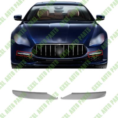 China For Maserati Quattroporte 2017-2022 Styling Front Bumper Grille Trim Strip Cover OEM 673007201 for sale