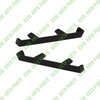 China For Maserati Ghibli M157 2014-2020 Bracket Glossy Black Trim Holder Front Bumper Left And Right Plate OEM 670011291 670011292 for sale