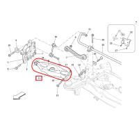 China For Maserati Quattroporte M156 Ghibli M157 2013 Rear Lower Suspension Control Arm OEM 670036580 for sale