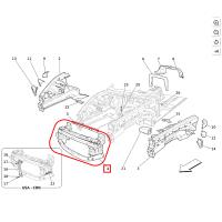 China For Maserati Granturismo Front Bumper Bearer Front CrossMember Radiator Support OEM 80001900 for sale