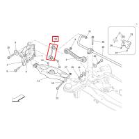 China For Maserati Quattroporte M156 Ghibli M157 Rear Axle Sway Bar End Stabilizer Link Ball Joint OEM 670002744 for sale