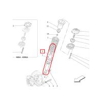 China For Maserati GranTurismo Shock Absorber Rear Strut OEM 230030 for sale
