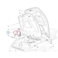 China For Maserati GranTurismo GranCabrio Front Hood Lift Supports Shocks OEM 68250000 for sale
