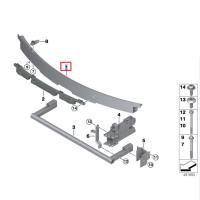 China For Rolls-Royce Cullinan Front Collision Beam OEM 51117448884 for sale