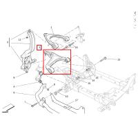 China For Maserati Levante M161 2016-2020 Front Lower Suspension Left Control Arm OEM 670031993 670102479 670106362 for sale