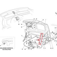 China For Ferrari 456GT 456GTA/578M/456M/550 Rear Trunk Lift Support Gas Spring Shocks Struts OEM 63701800 for sale