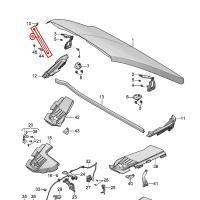 China For Bentlye Bentayga 17-23 Front Hood Support Strut OEM 36A823359 36A823359A for sale