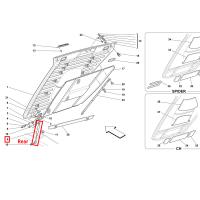 China For Ferrari F355 Motronic 2.7/F355F1 Front & Rear Hood Support Strut OEM 62175300 for sale