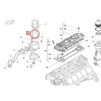 China For Lamborghini Gallardo 2004-2008 Oil Filter OEM 07L115561C for sale