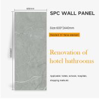 China 600mm x 3000mm SPC Wall Panel Fireproof Termite Resistant Class B1 for sale
