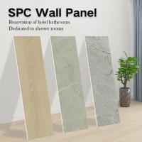 China SPC Wall Panel 600mm x 2440mm Fireproof B1 Waterproof Modern Design for sale