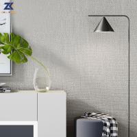 China 5mm Bamboo Charcoal PVC Wall Panel 1.22m Wide Fabric Texture for sale