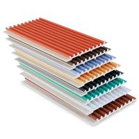 China 15mm Fireproof WPC Wall Panel Custom Size Waterproof PVC for sale