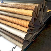 China 5-8mm Waterproof PVC Wall Panels Wood Grain Veneer for sale