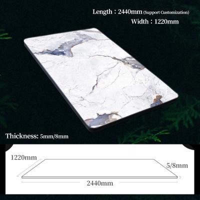 China 5mm Fireproof Bamboo Charcoal Wall Panel Waterproof Interior Decoration for sale