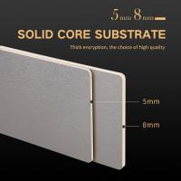 China Custom PVC Bamboo Charcoal Fiber Board 1220x2440mm Waterproof Panel for sale